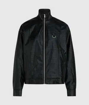 KL JEANS Jeans Croco-effect Faux Leather Bomber Jacket