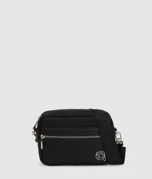 Karl Lagerfeld Ikon Outline Crossbody Bag - Black