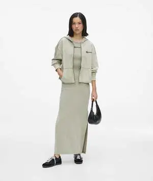 KL JEANS Jeans Washed Cotton Zip-up Hoodie