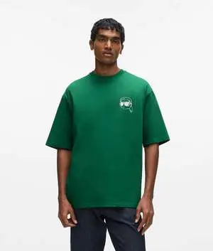 Karl Lagerfeld Ikon T-shirt - Evergreen