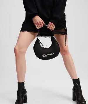 KL JEANS Jeans Logo Nylon Moon Shoulder Bag