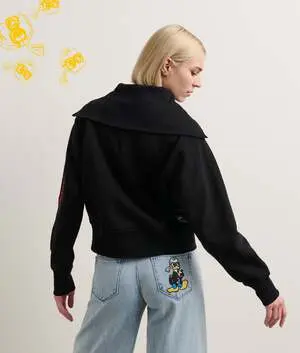 Karl Lagerfeld Disney X Kl Half-zip Sweatshirt
