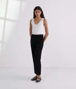 Karl Lagerfeld Cigarette Pants - Black