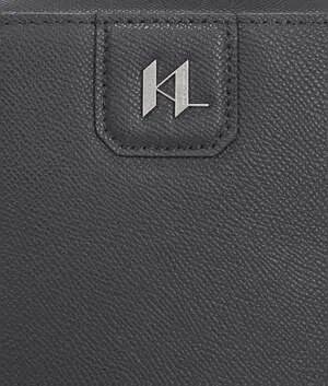 Karl Lagerfeld K/monogram Sling Bag In Smooth Cow Leather