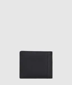 Karl Lagerfeld K/monogram Leather Wallet - Black