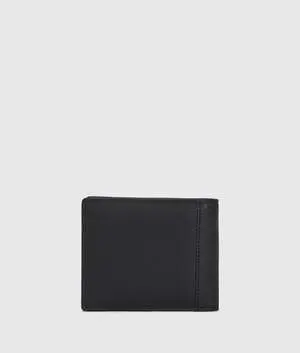 Karl Lagerfeld K/monogram Leather Wallet - Black
