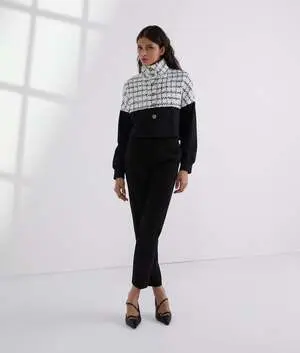 Karl Lagerfeld Bouclé Sweat Jacket