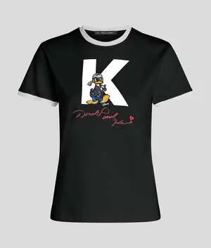 Karl Lagerfeld X Disney Collaboration T-shirt - Black