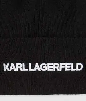 Karl Lagerfeld Logo Beanie