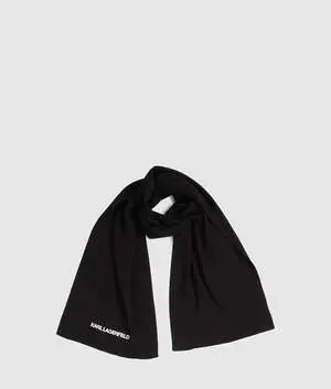 Karl Lagerfeld Logo Scarf