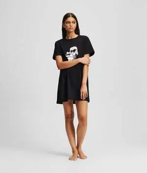 Karl Lagerfeld Organic Cotton Ikon T-shirt Dress