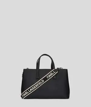 Karl Lagerfeld Rue St-guillaume Metal Satchel Bag