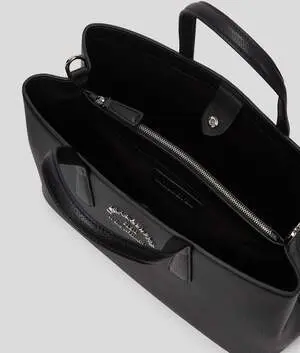 Karl Lagerfeld Rue St-guillaume Metal Satchel Bag