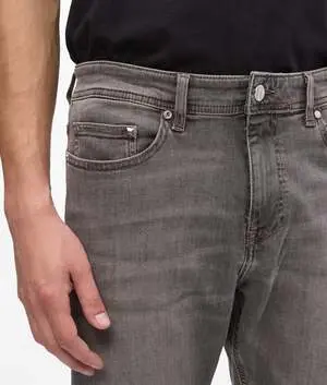 Karl Lagerfeld Slim Fit Stretch Jeans - Silver