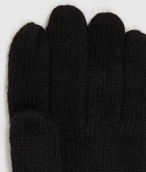 Karl Lagerfeld Logo Knitted Gloves