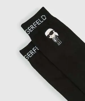 Karl Lagerfeld Ikon Socks 3-pack - Black