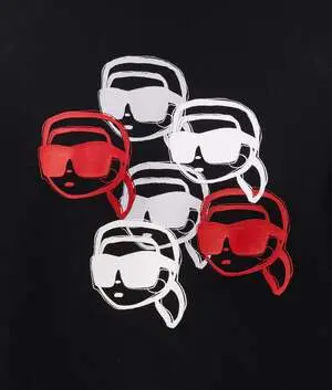 Karl Lagerfeld Ikon Print T-shirt