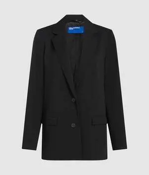 KL JEANS Jeans Tailored Blazer With Statement Quote