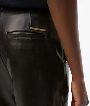 Karl Lagerfeld Straight-leg Leather Trousers