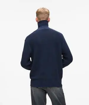 KL JEANS Jeans Relaxed Rollneck Sweater In Cotton