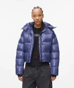 KL JEANS Jeans Shiny Boxy Puffer Jacket - Skipper Blue