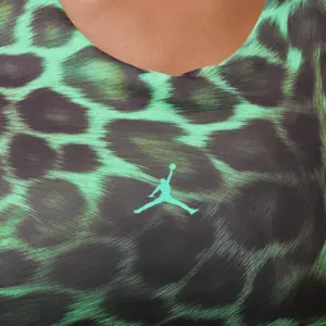 JORDAN Sport Dri-fit Cropped Top With Racerback And All-over Print
