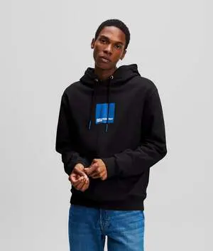 KL JEANS Klj Box Logo Hoodie - Black