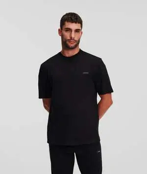 Karl Lagerfeld Logo Loungewear T-shirt - Black