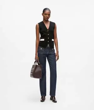 Karl Lagerfeld Recycled Viscose Blend Waistcoat