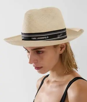 Karl Lagerfeld X Borsalino Panama Hat