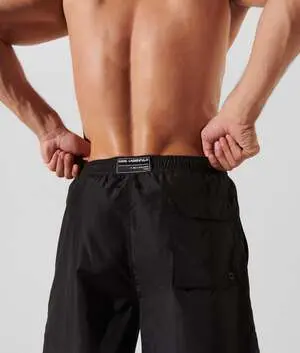 Karl Lagerfeld Logo Long Board Shorts