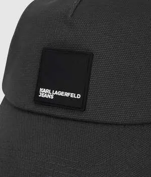 KL JEANS Jeans Logo Patch Baseball Cap - Magnet