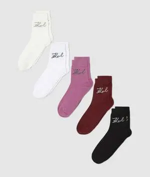 Karl Lagerfeld Signature Socks 5-pack - Multi