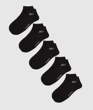 Karl Lagerfeld Cut Out Socks Hosiery For Women