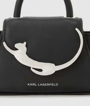Karl Lagerfeld Choupette Nano Bag In Leather