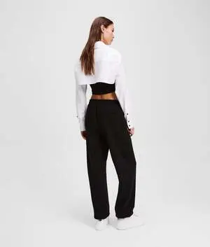 KL JEANS Jeans Slim-fit Sweatpants With Logo Detail