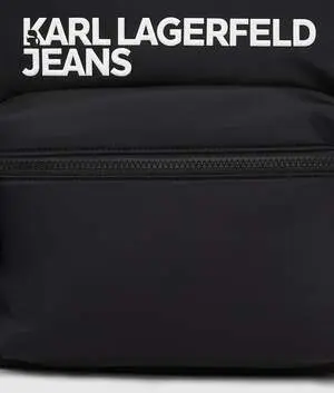 Karl Lagerfeld Logo Nylon Backpack