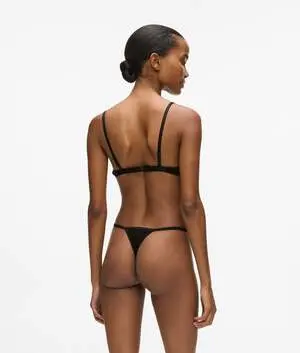 Karl Lagerfeld Signature High-leg Thong