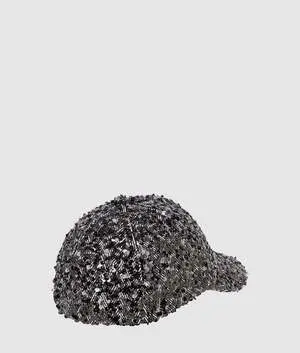 Karl Lagerfeld Sequin Baseball Cap
