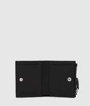 Karl Lagerfeld Ikon Pebble Small Bi-fold Wallet