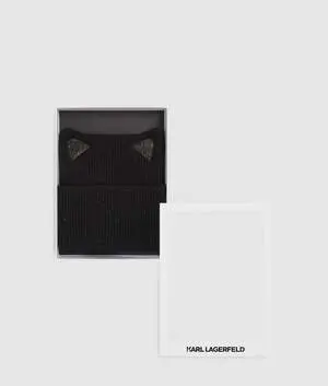 Karl Lagerfeld Choupette Beanie With Studded Cat Ears
