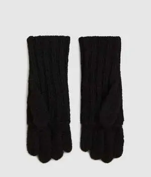 Karl Lagerfeld Ikon Knit Gloves