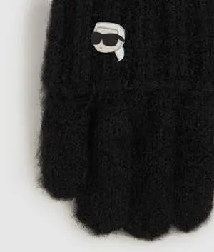 Karl Lagerfeld Ikon Knit Gloves