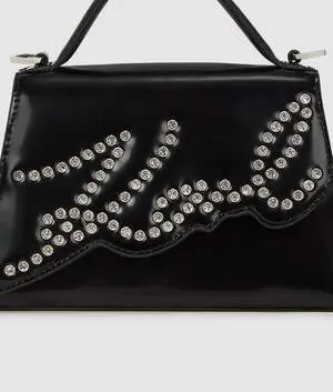Karl Lagerfeld K/signature Small Studded Crossbody Bag