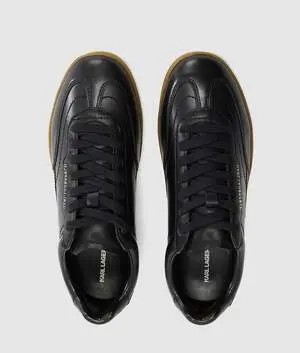 Karl Lagerfeld Kandidate Leather Sneakers - Black