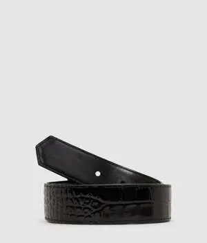 Karl Lagerfeld K/autograph Croc-effect Belt