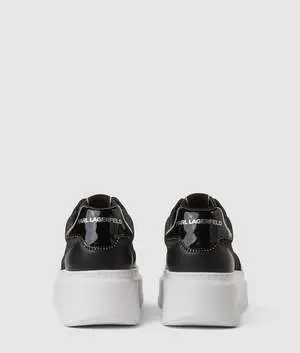 Karl Lagerfeld Glitter Embellished Wedge Sneakers