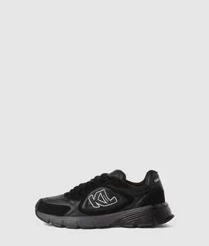 Karl Lagerfeld Orion Monogram Sneakers - Black
