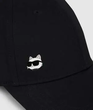 Karl Lagerfeld Ikon Choupette Pin Baseball Cap