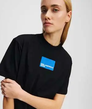 KL JEANS Jeans Box Logo T-shirt - Black